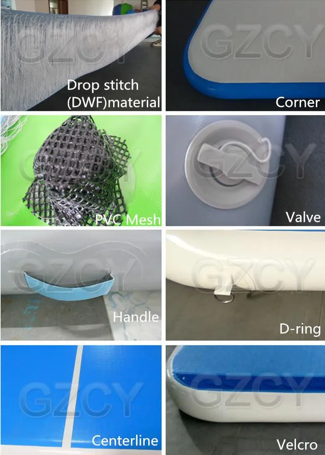 Gymnastic Air Incline Triangle Ramp Mats,Inflatable Air Track Ramp For ...