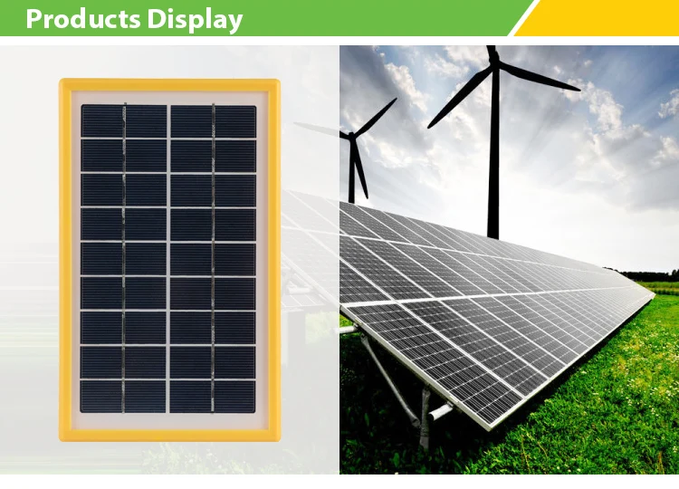 Boxin Solar 6V 3W Miniature Panel - High Quality Home Use
