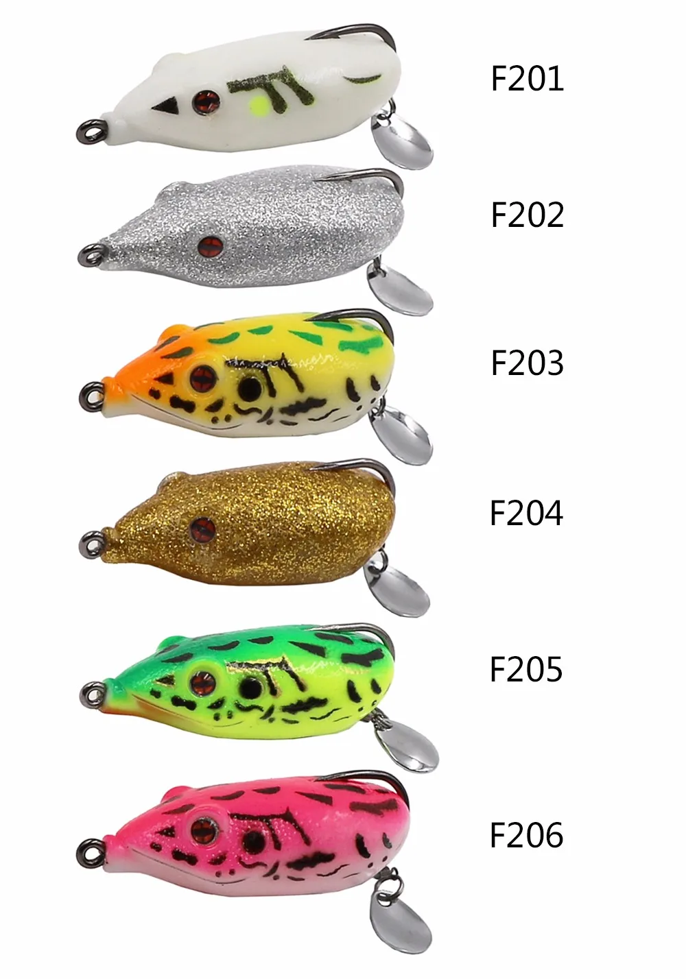 Weihai Handmade Frog Fishing Lures - 14g Artificial Bait