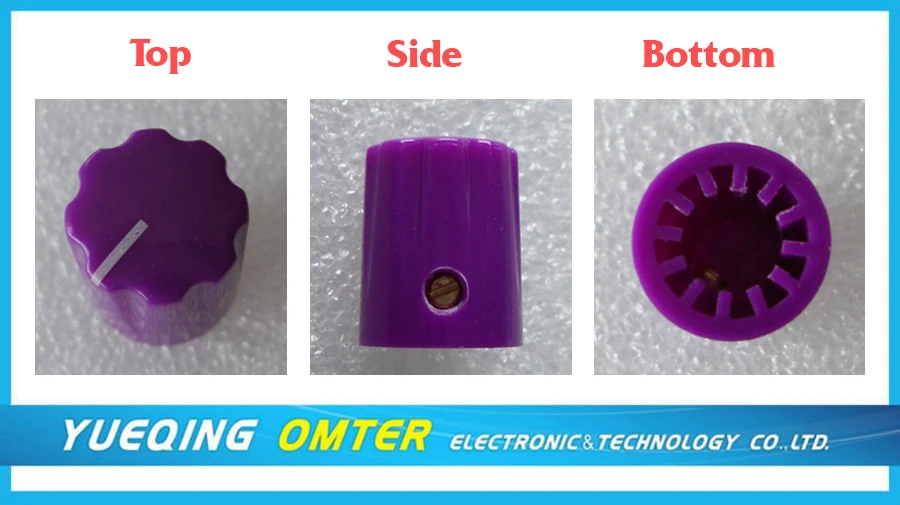 1084 1/4 Colored Shaft Knob For Potentiometer Knobs - Buy 1084 1/4 Colored Shaft Knob For ...