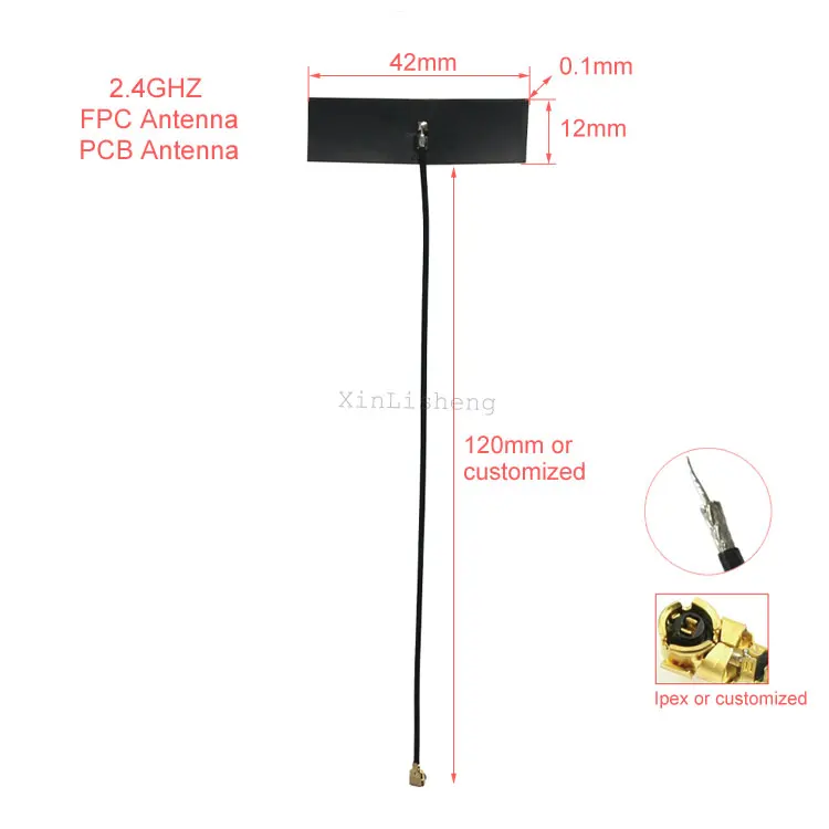 Factory Wholesale Ipex Connector 5dbi Whip Internal Fpc 2.4ghz Antenna ...