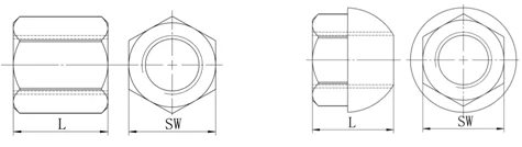 R32 Dome Nut / R32 Spherical Nut For Self Drilling Anchor Drilling ...