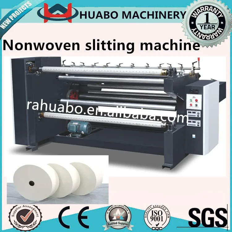 HB-1600 Nonwoven Slitting Machine - Easy to Operate