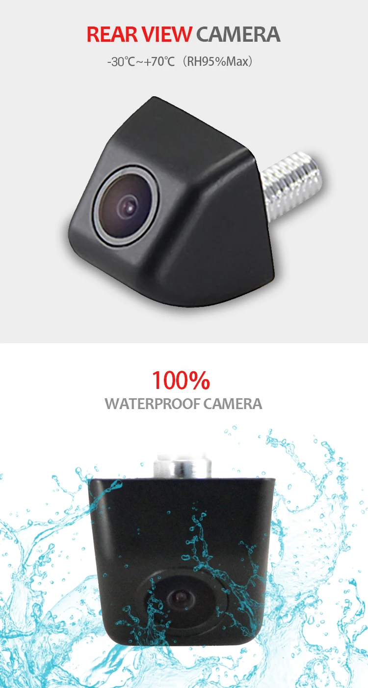 Universal Waterproof Back Up Rearview Reverse Car Camera - Buy Rearview ...