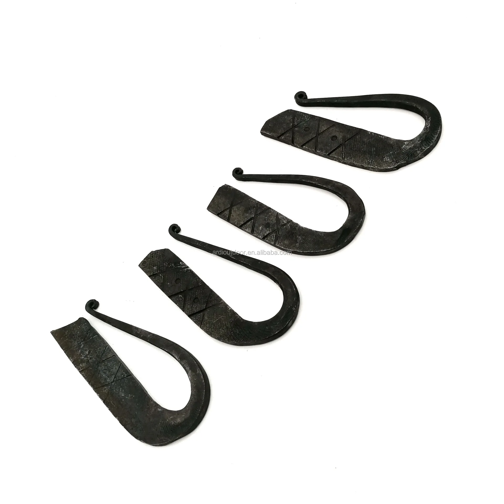 Carbon Steel Fire Striker,English Flint Stone & Char Cloth Traditional ...