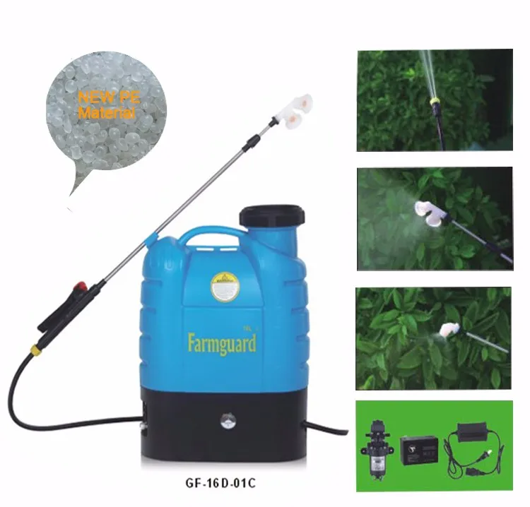 Pe New 16l Farmer Automatic Knapsack Rechargeable Electric Backpack ...