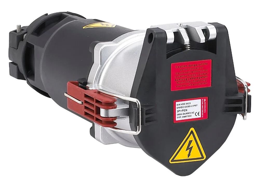 Industrial Plug Sockets 4-Pin 5-Pin IP67 Waterproof Connectors