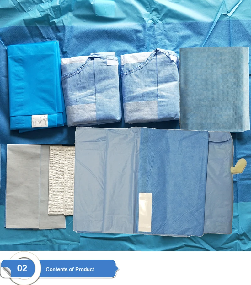 Disposable Sterilize Surgical Urology Drape Pack Kit - Buy Disposable ...
