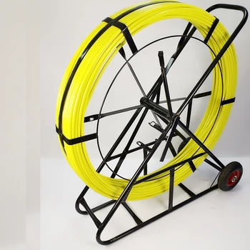 10mm 250m Fiberglass Cable Pulling Duct Rodders,300m Fiber Optic ...