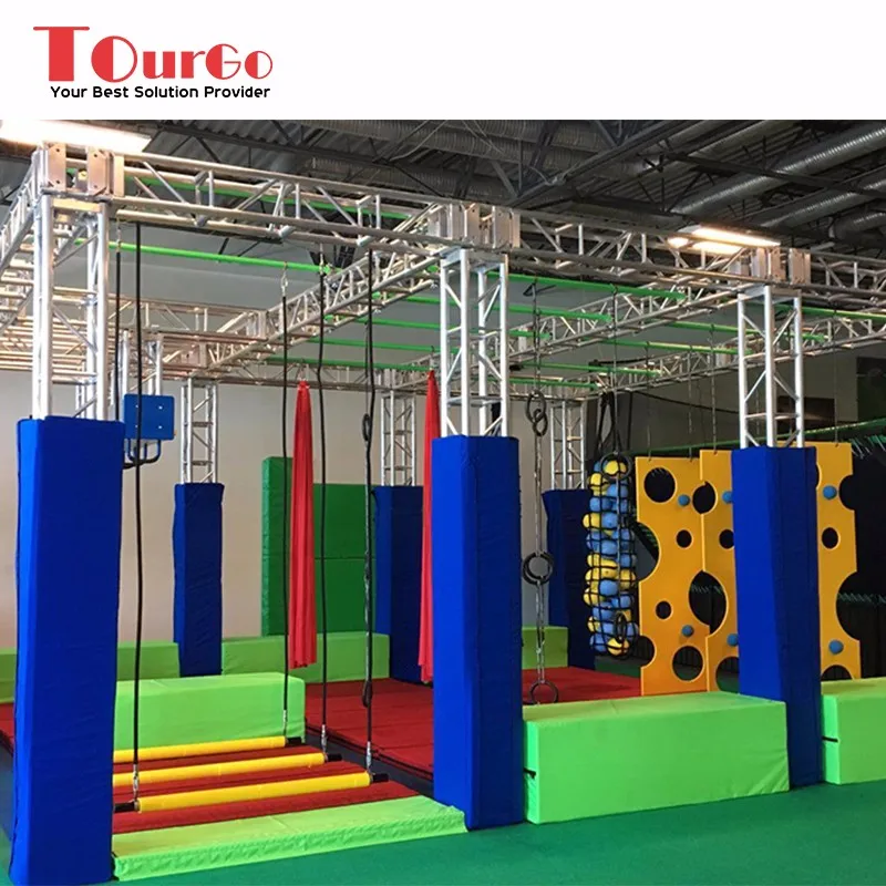 Tourgo Indoor Adventure Park Ninja Warrior Kids Obstacles Course ...