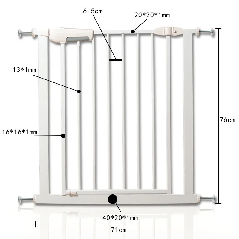 Infant and Child Safety Gate - Baby Safety Gate Guardrail