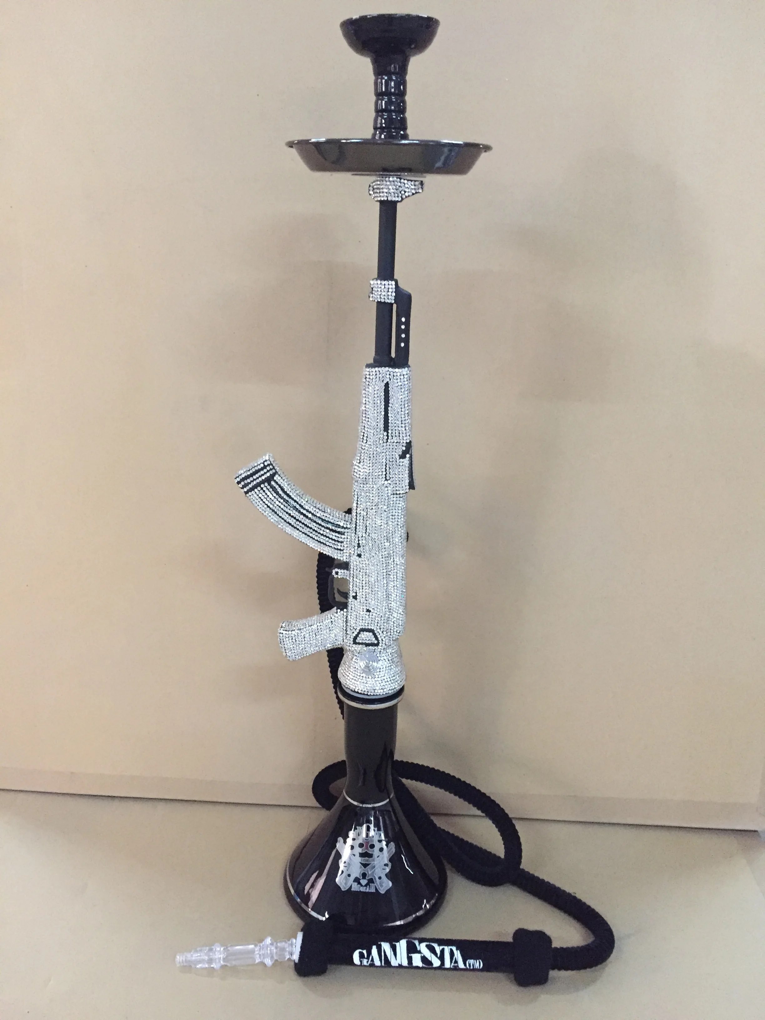 AK 47 Hookah - Handmade Diamond Shisha by Original Design