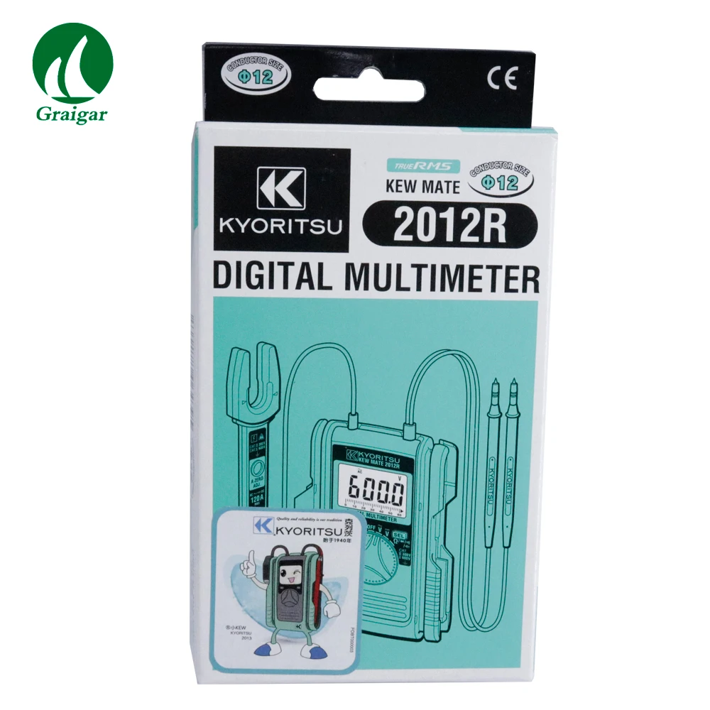 KYORITSU 2012R มัลติมิเตอร์ AC/DC พร้อมแอมป์ DC รุ่น KEW MATE 2012R ...