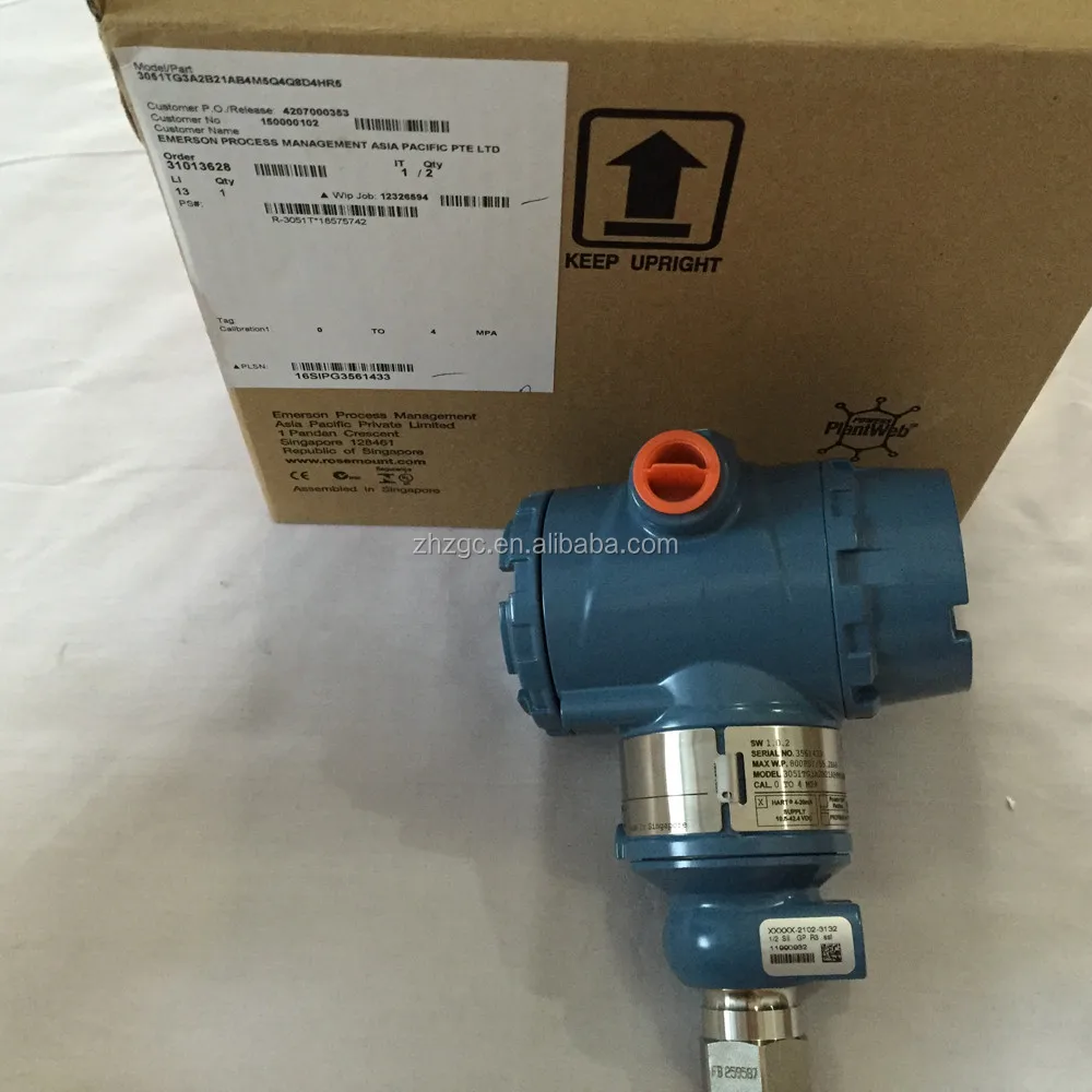Emerson 2051 Pressure Transmitter - Reliable 4-20ma Output