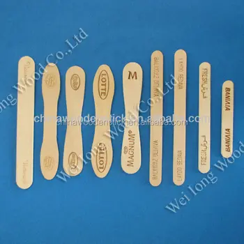 Paddle Stick Magnum Wooden Sticks For Ice Cream - Buy Paddle Stick ...