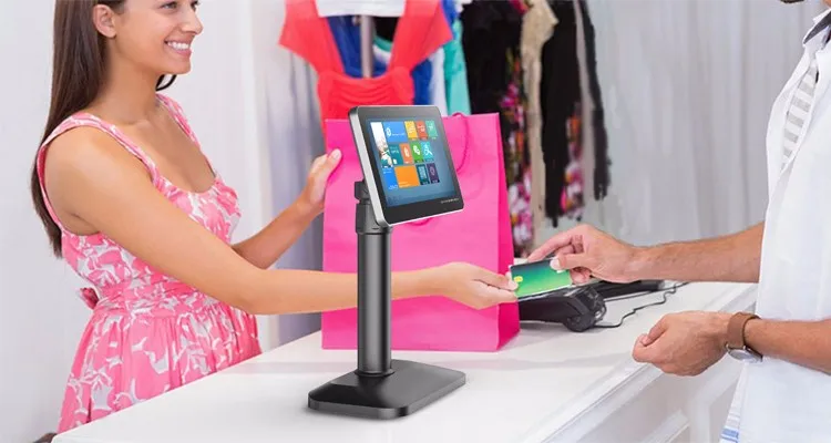 7" LCD Customer Display - USB Interface for Cash Registers