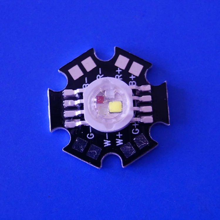 4x3w RGBW High Power LED with 20mm PCB Board for Lighting