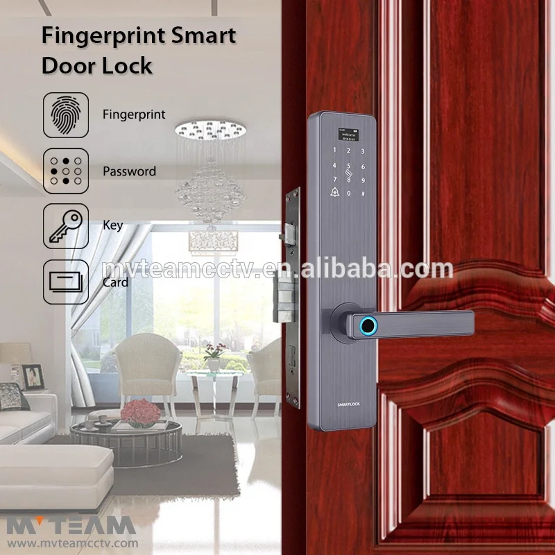 Best Tech Smart Fingerprint House Digital Door Locks Entrance Door ...