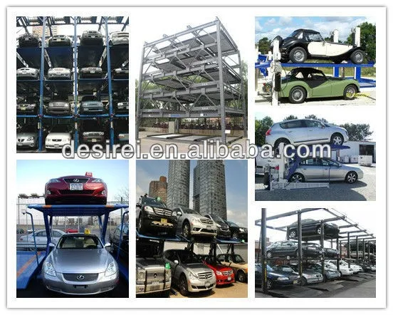Automated Circulation Style Car Stacker Rotary Parking System with CE