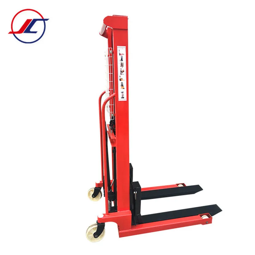 Portable Forklift Trolley Pallet Manual Stacker Truck - Buy Forklift ...