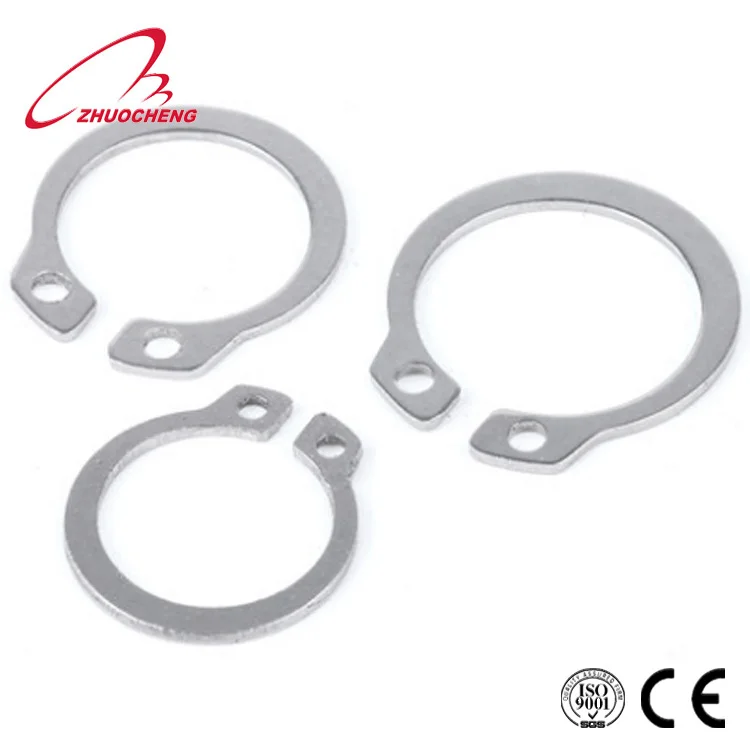Stainless Steel Ss304 M10 External Circlip For Hole - Buy External ...
