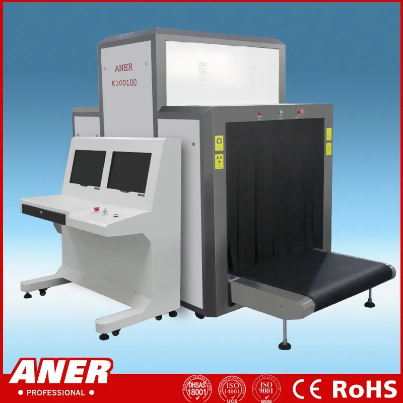 100100 Luggage Security Inspection X Ray Baggage Scanner For Cargo ...