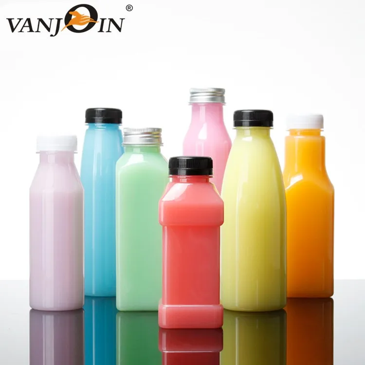 Top Sale 350ml 400ml 500ml Plastic Water Bottle Fresh Juice Bottle ...