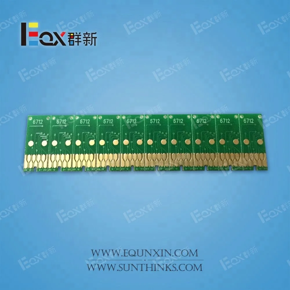 T6711 T6712 Maintenance Tank One Time Chip For Epson Workforce Pro Wf ...