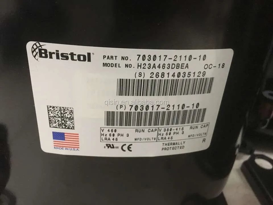 Bristol Reciprocating Compressors - Reliable Performance