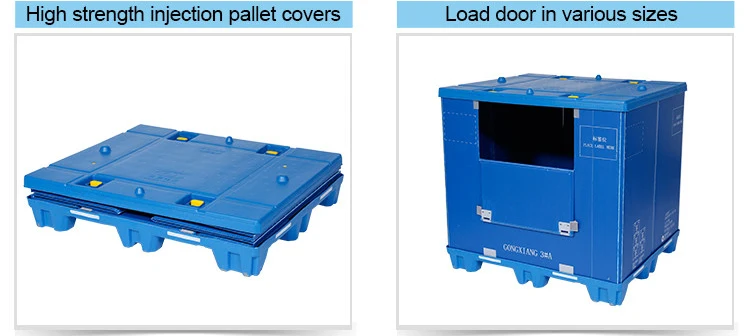 Collapsible Honeycomb Corrugated Gaylord Pallets for Auto Parts