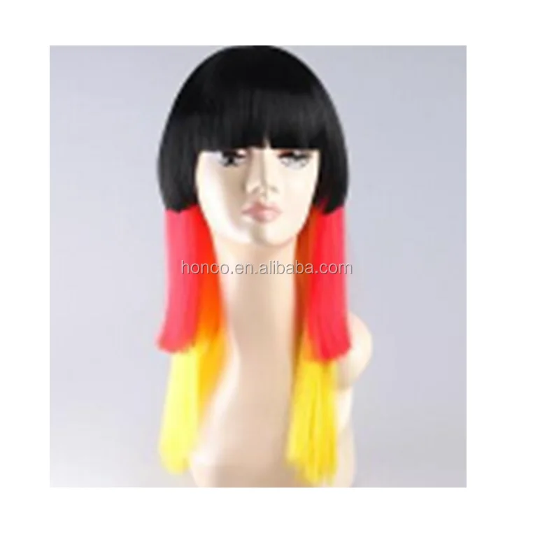Fashion Football Sport Fan Wigs - Buy Football Fan Wig,Selling Football ...