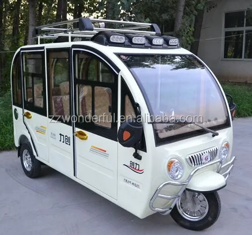 Eco-friendly Three Wheel Solar Power Tricycle For Adult/passengers ...