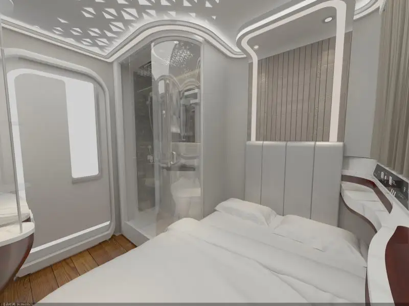 Modularly Decorated Compact And Luxurious Mini Smart Hotel Standard ...