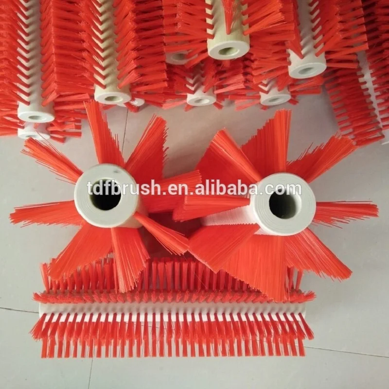 TDF Industrial Round Nylon Cylinder Roller Brush - Customized Support