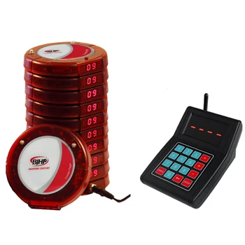Wireless Restaurant Queue Buzzer Number Waiting System - Buy Queue ...