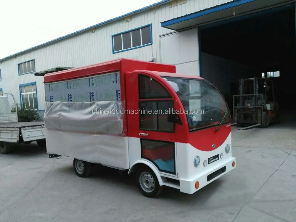 Mobile Electric Food Car / Food Truck For Sale / Mobile Food Truck For ...