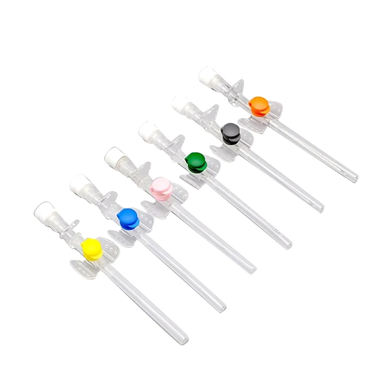 Wholesale Sterile Disposable Safety Iv Catheter 26g With Injection Site ...