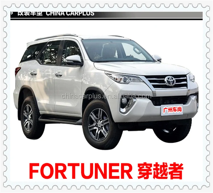 2016 New Fortuner Car Chrome Kit Black Color Matt Black For 2016 Toyo ...