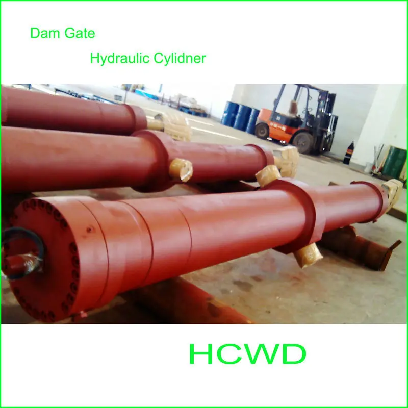 Long Stroke Hydraulic Cylinder For Dam Gate/water Gate/sluice - Buy ...