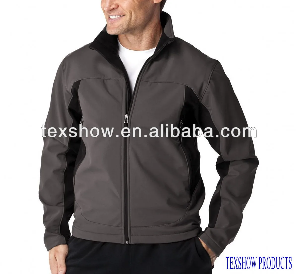 Outdoor Jacket Softshell Fabric [waterproof And Windproof And ...