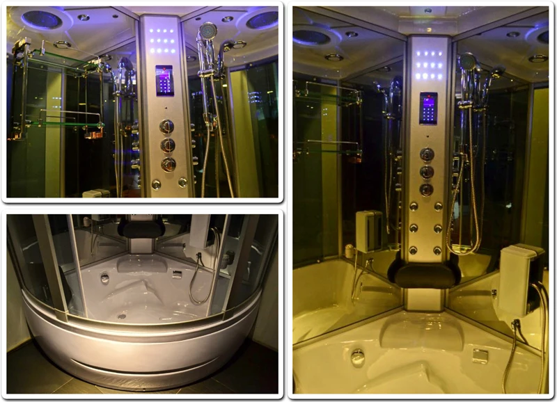 2 Person Corner Steam Bath Shower