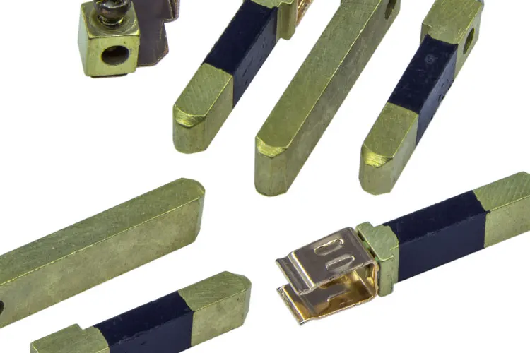 Bs Plug Pin Kit - Brass British Plug Pins, 13 Amp Rewirable