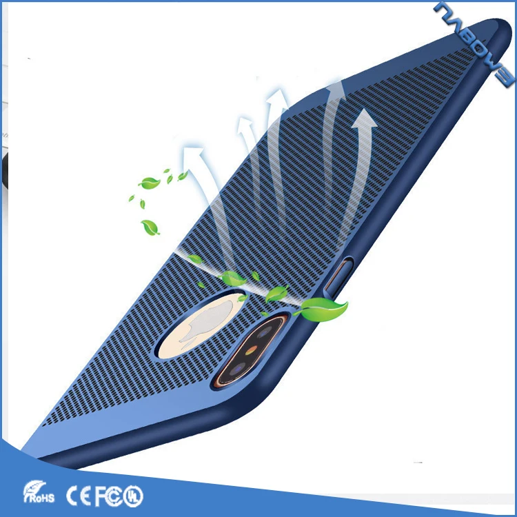 2017 New Honeycomb Breathable Cooling Phone Case For Iphone 5 6 7 Plus ...