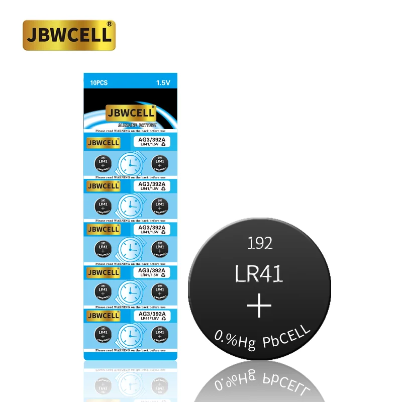 1.5v Ag Series Button Cell Battery Lr41 Ag3 For Watch - Buy Button Cell ...