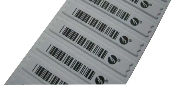 Security 1.9mm Sticker Anti Theft Sticker Label For Supermarket Retail ...