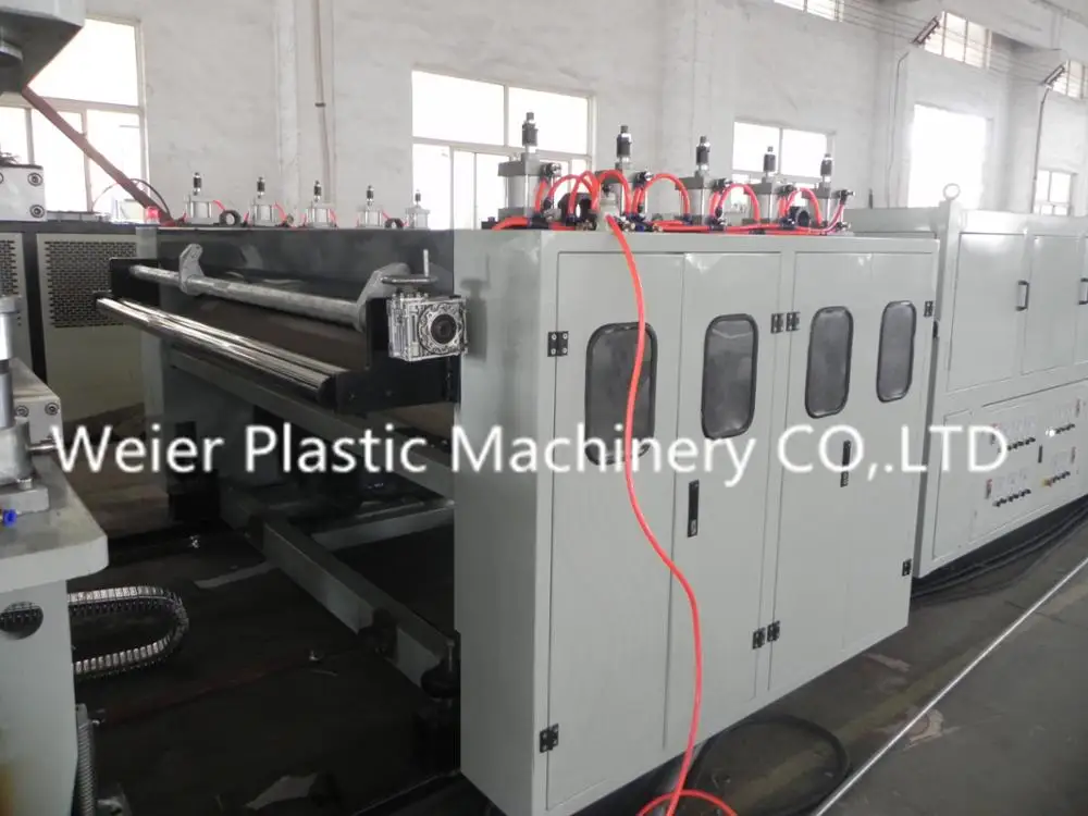 Plastic Pp Pc Pe Hollow Grid Board Making Machine Packaging Sheet ...