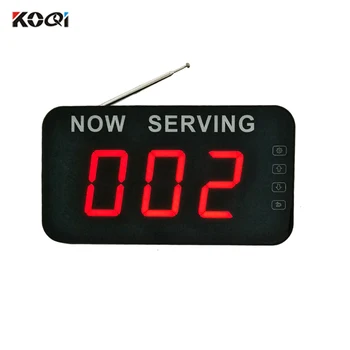 Wireless Remote 3 Digit Electronic Number Display Calling Queue Number Waiting System - Buy Led ...