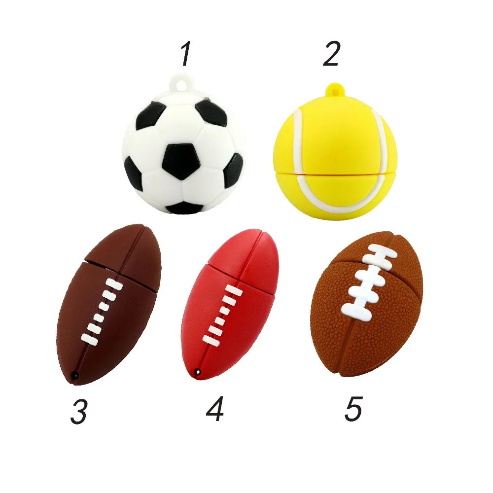 Wholesale Factory Price 64gb Football Shape Usb Flash Drive On Sale ...