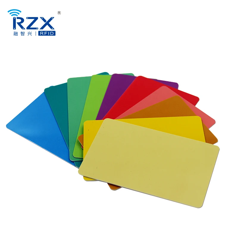 Pure Color Pvc Blank Card For Customer's Personalization - Buy Pvc Card ...