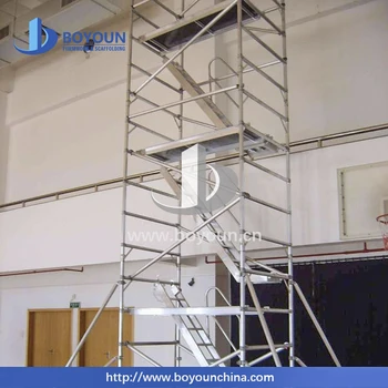 Adjustable Easy Install H Frame Catwalk Mobile Scaffolding Mechanical ...